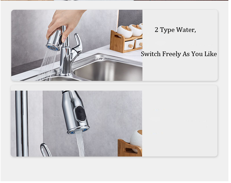 Jomoo 33053 Pull Down Kitchen Faucet With Magnetic Docking Spray Head ...