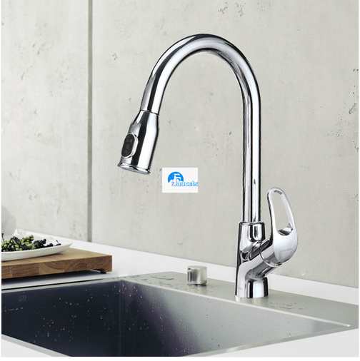 Jomoo 33053 Pull Down Kitchen Faucet With Magnetic Docking Spray Head