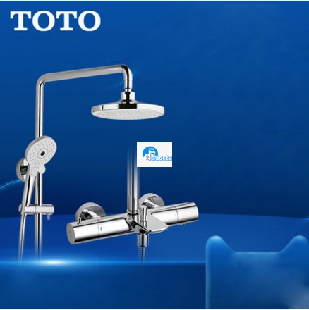 TOTO Shower Faucet TBW01401BVD TOTO 1/2" Thermostatic Mixing Valve Trim ...
